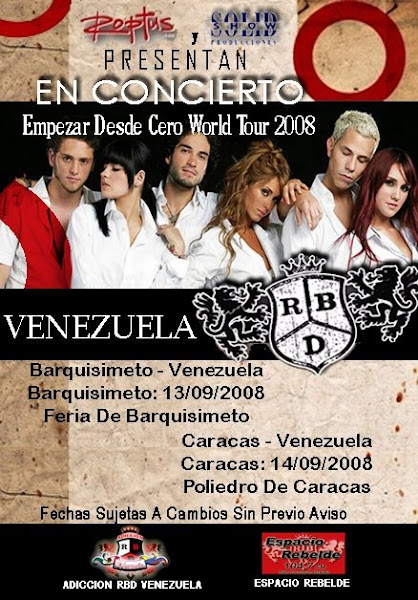 RBDscape: Tour Generación RBD
