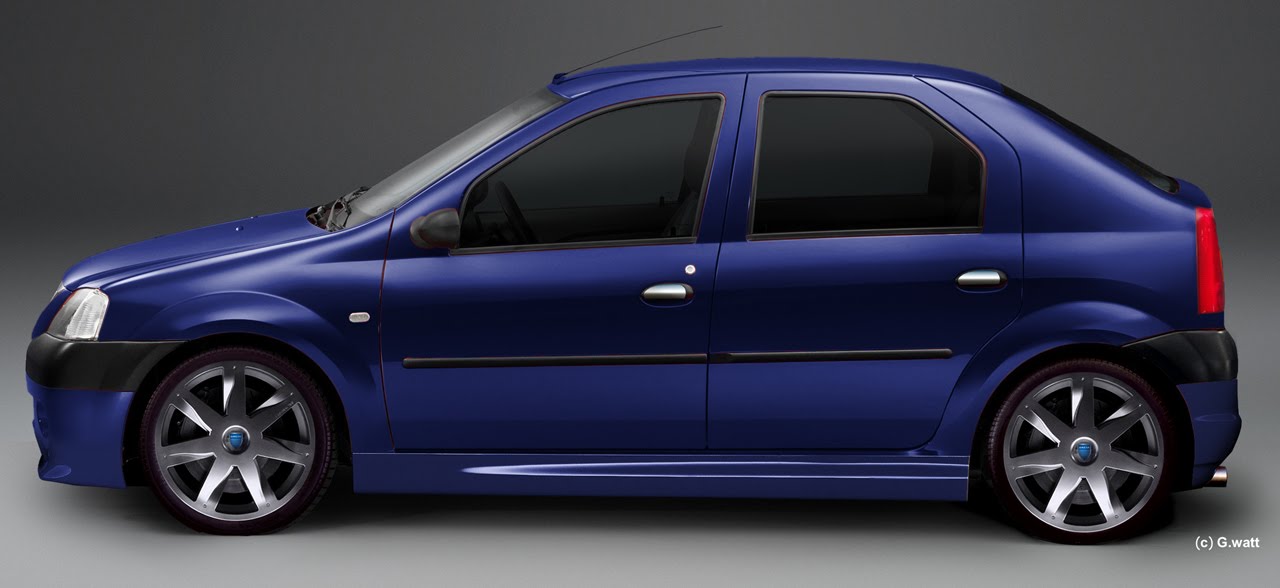 Dacia Logan Concept | Photoshop tuning- Virtual tuning