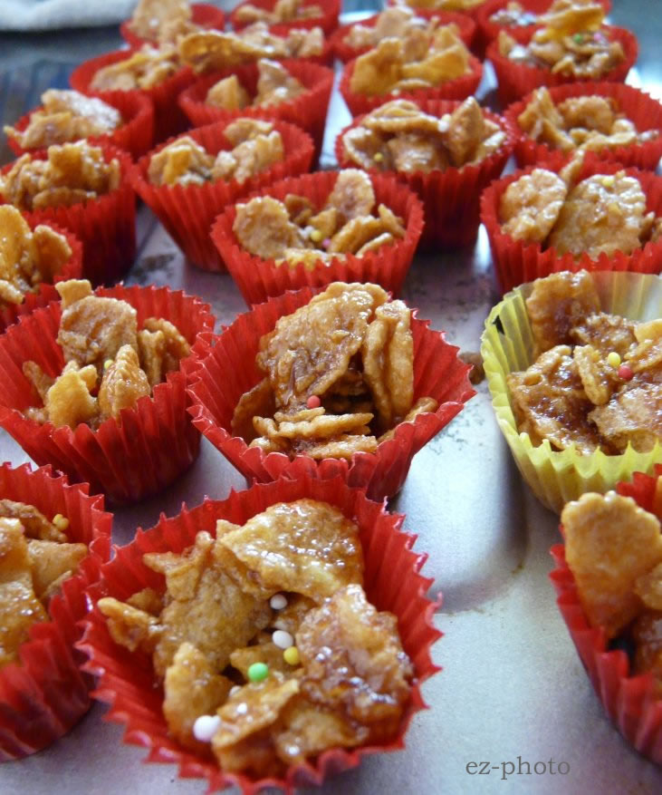 Eugene's Mum - Recipe: Biskut Cornflakes Madu