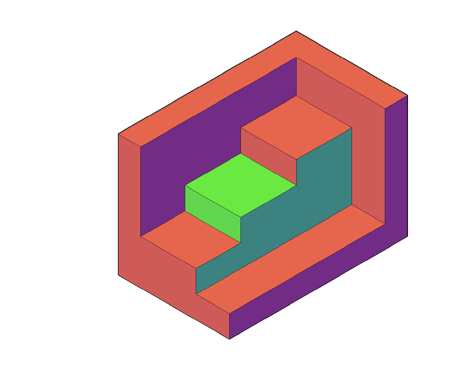 DIBUJOS EN AUTOCAD: Taller 15- EScaleras en 3D
