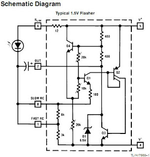 lm3909 led flasher | electro,circuit, schema & Datasheet
