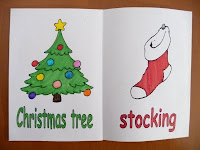 English for primary teachers and children: CHRISTMAS WORDS - book