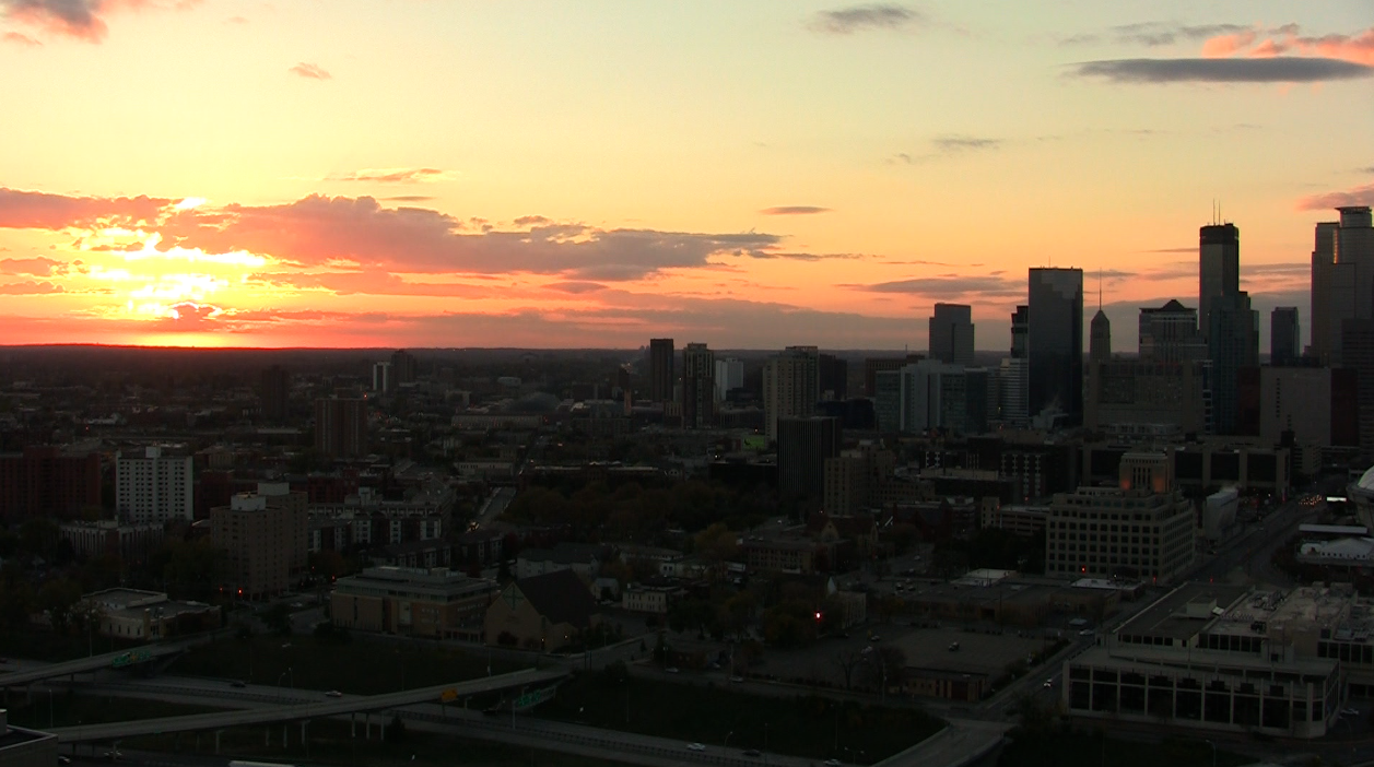 Warehouse Media: Minneapolis and Saint Paul at Sunset and Sunrise