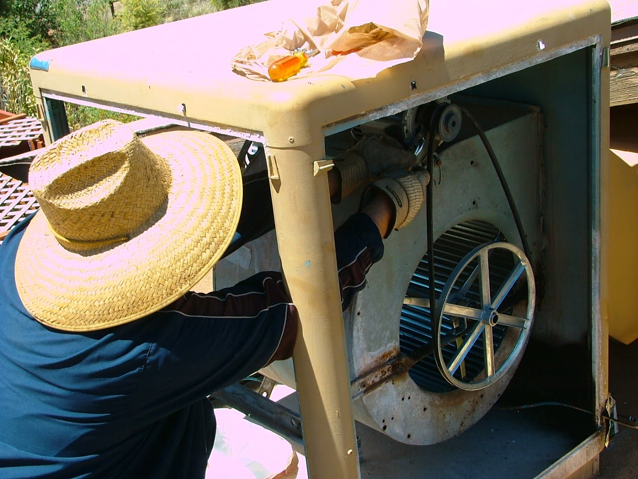 Old Evaporative Cooler