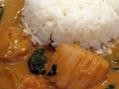 Scallops and Shrimp Poached in Chu Chee Curry - The Spiced Life
