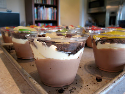 Happy Belated Birthday Alex! Worms in Dirt Mousse Cups - The Spiced Life
