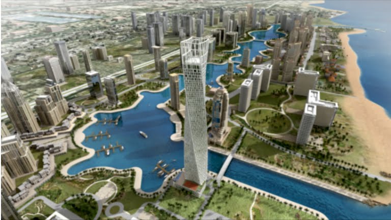 Resedential Tower: Infinity Tower in Dubai - Arsitek Muda Indonesia