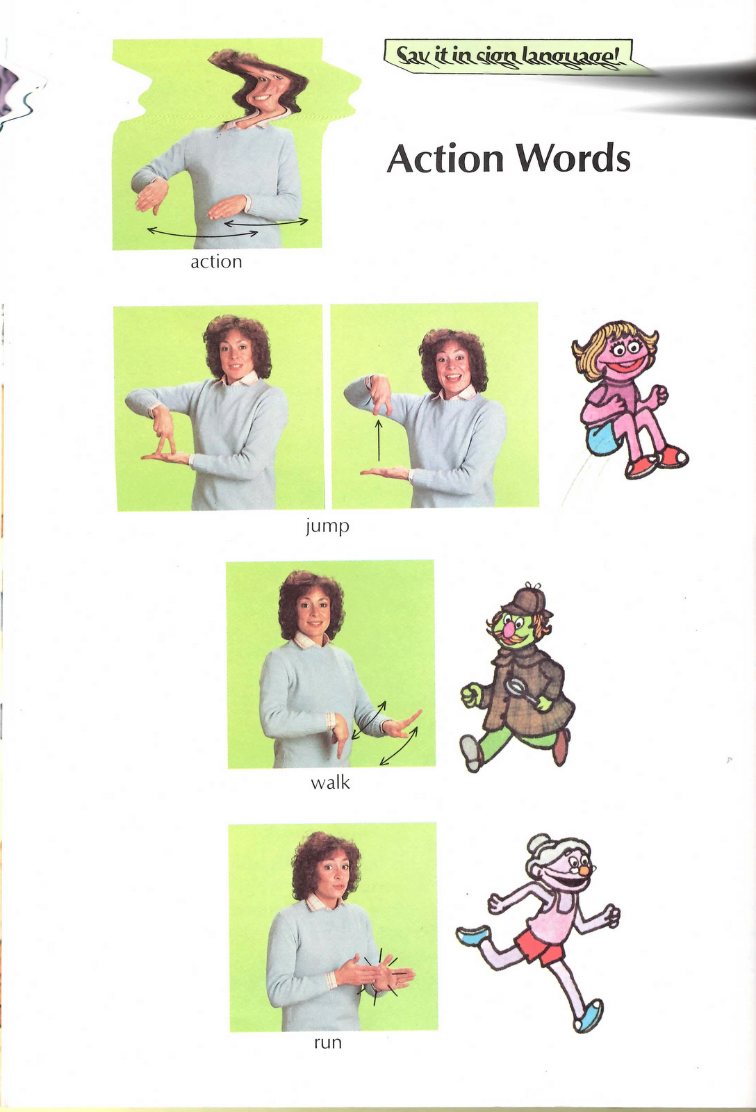 KidzLove2Play -------------------: Sign language- action words