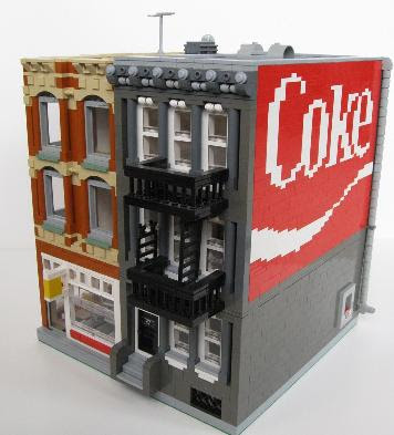 Brick Town Talk: New Coke Building - LEGO Town, Architecture, Building ...
