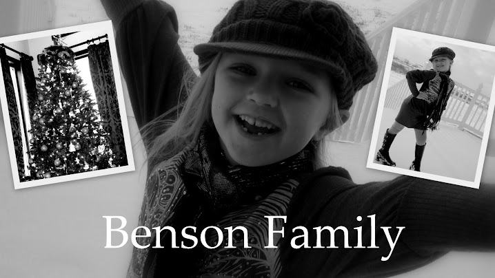 Benson Family Blog