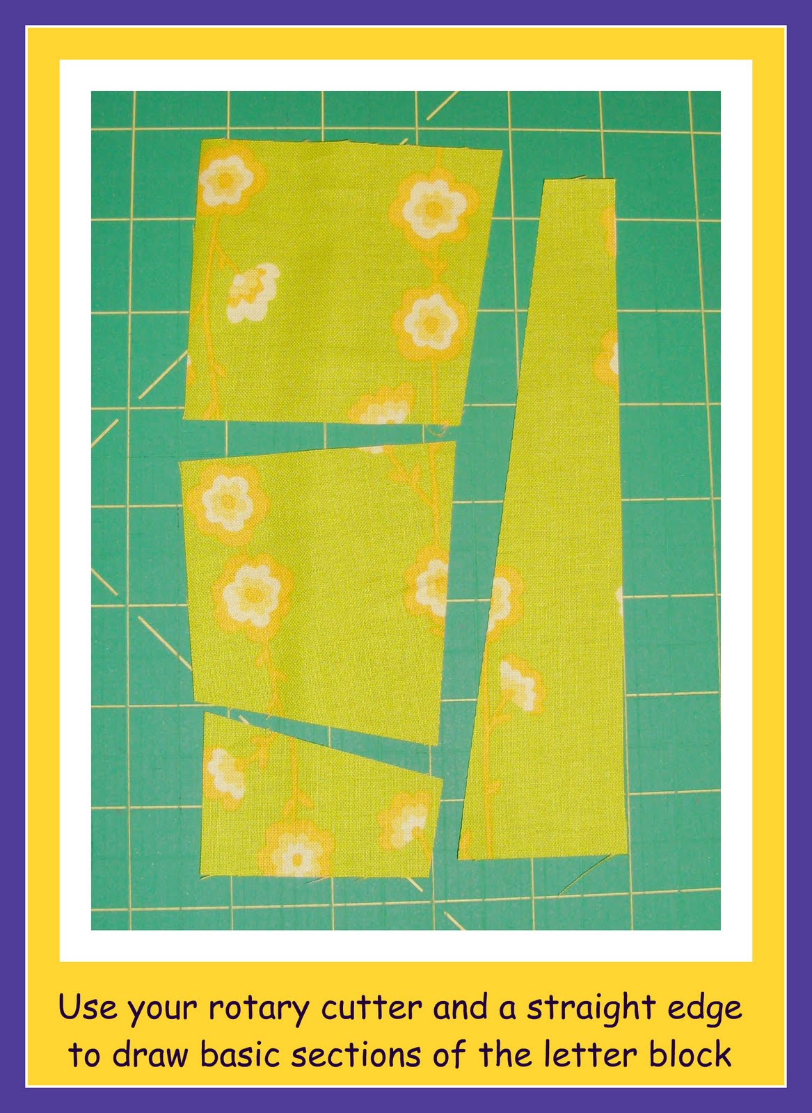 Sew Joy: Say "g" - Liberated Letter Making Tutorial