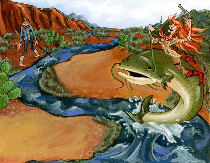 Rachel Dougherty: Pecos Bill & Slue-Foot Sue