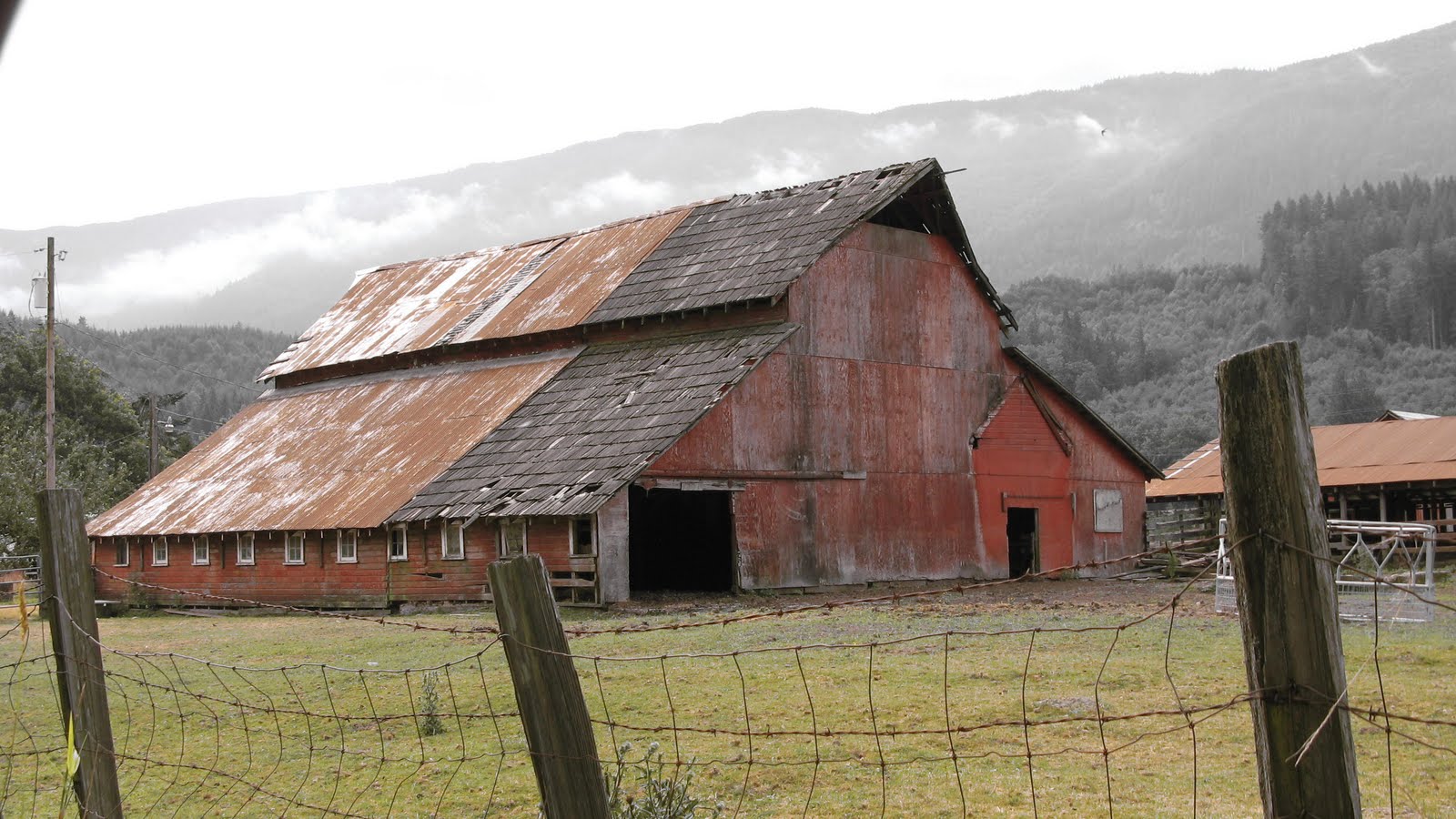 Lane and Syl: Barns of Washington State