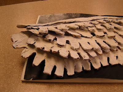 The Button Studio: Paper Mache Relief Projects