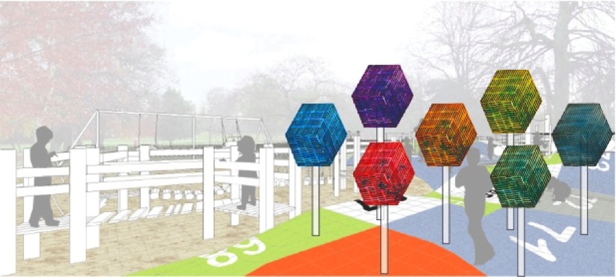 Hafiz Amirrol: The Park Object Installation by Sabri Idrus