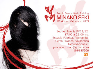 ESPACIO FáBRICA: Workshop, Minako Seki : Butoh Dance