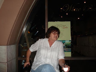 From Reader Linda Lott: A Story in Pictures (Eve tripping in a wine bar ...