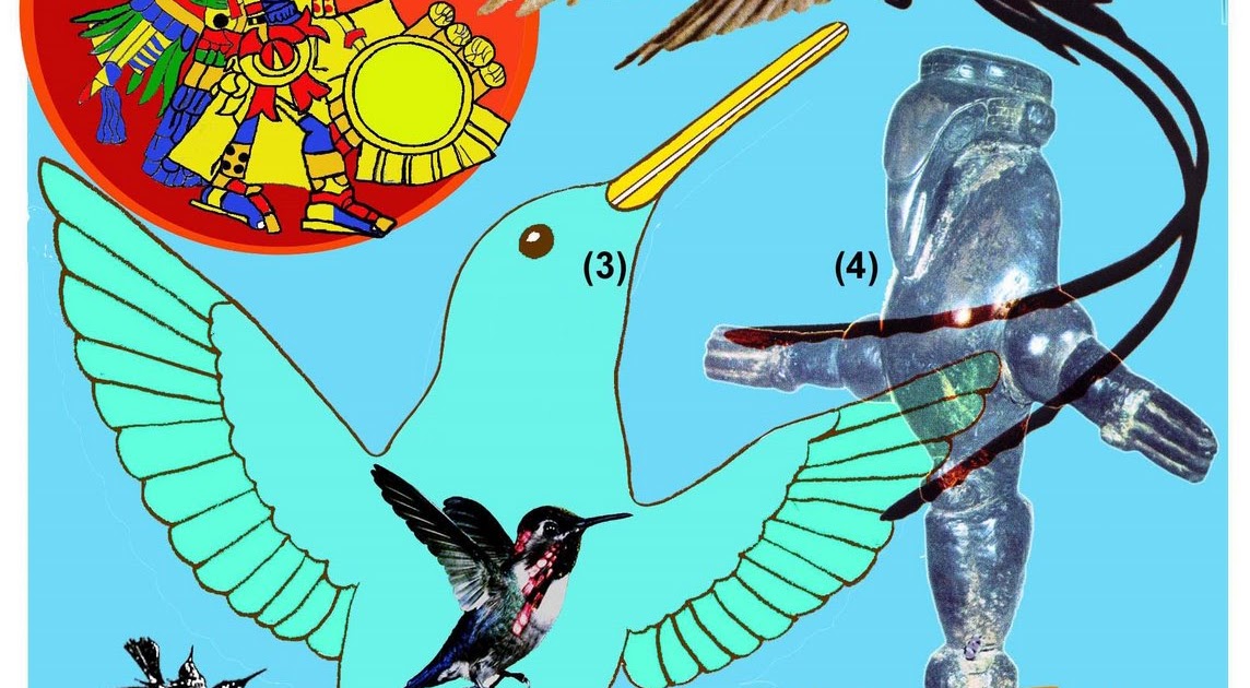Aztec Hummingbird Symbol
