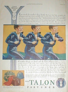 Vintage Engineer Boots: ZIPPERS PART II - TALON HOOKLESS ZIPPER