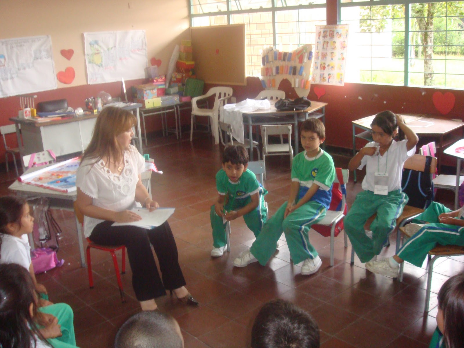Crear condiciones para hablar en el aula de clase...: 9.¿Cómo se ...