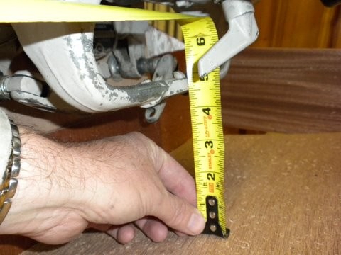 Ted's Wood Boat: Motor Well / Splash Well