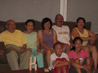 The Hendricksons On Maui: california trip - part 2: koga family reunion!