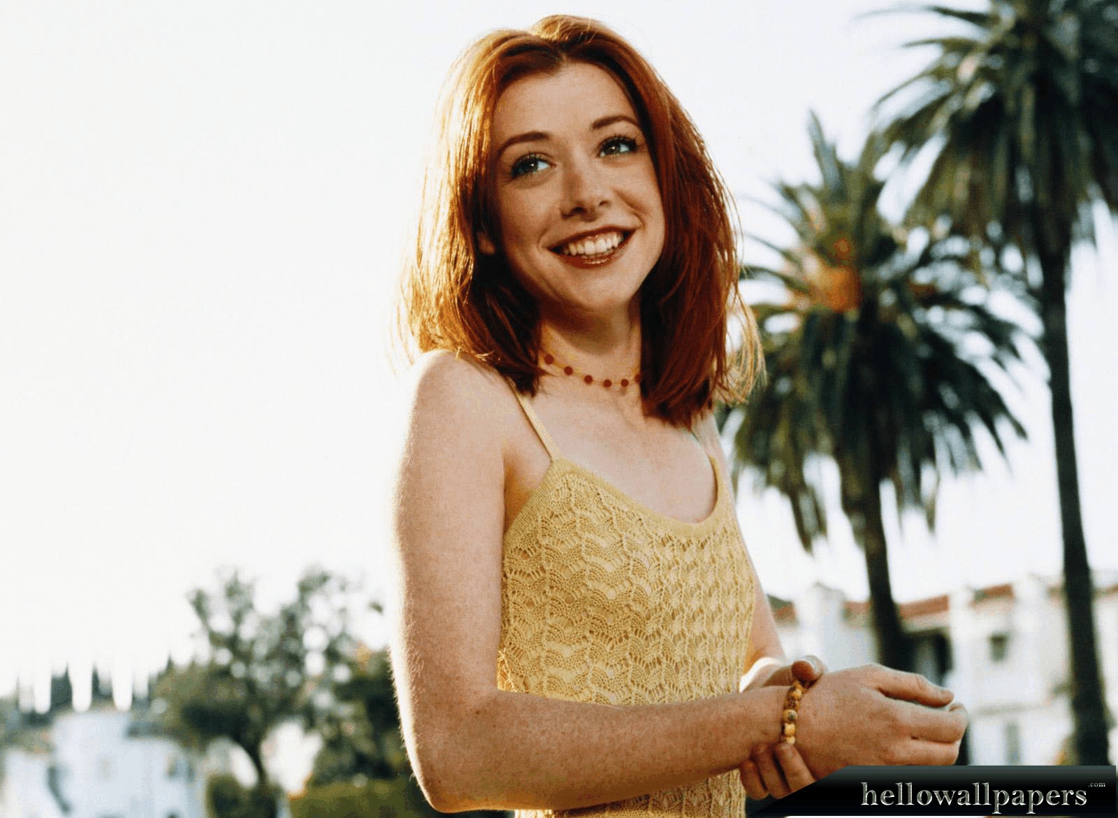 Hollywood Actress Wallpapers: Alyson Hannigan wallpapers free download