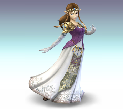 Hyrule Map: Super Smash Bros. Brawl - Zelda / Sheik