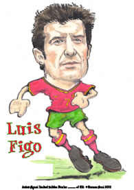 THE CARTOONSTORE: LUIS FIGO - PORTUGAL - 0019