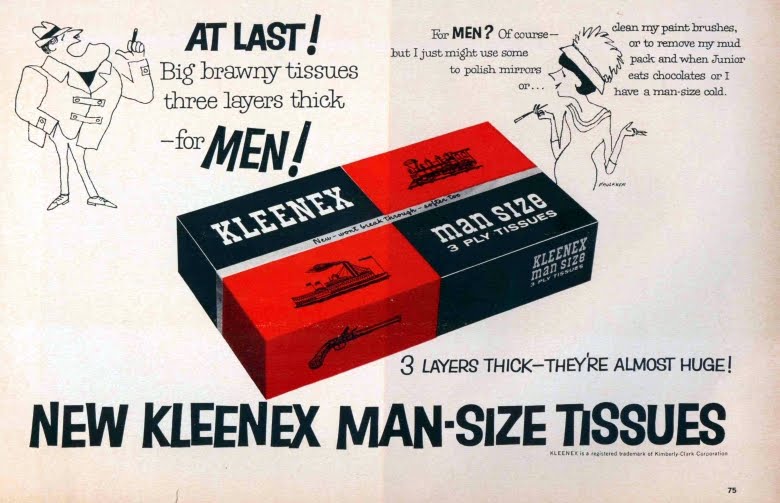 Living now...: Mansized Tissues