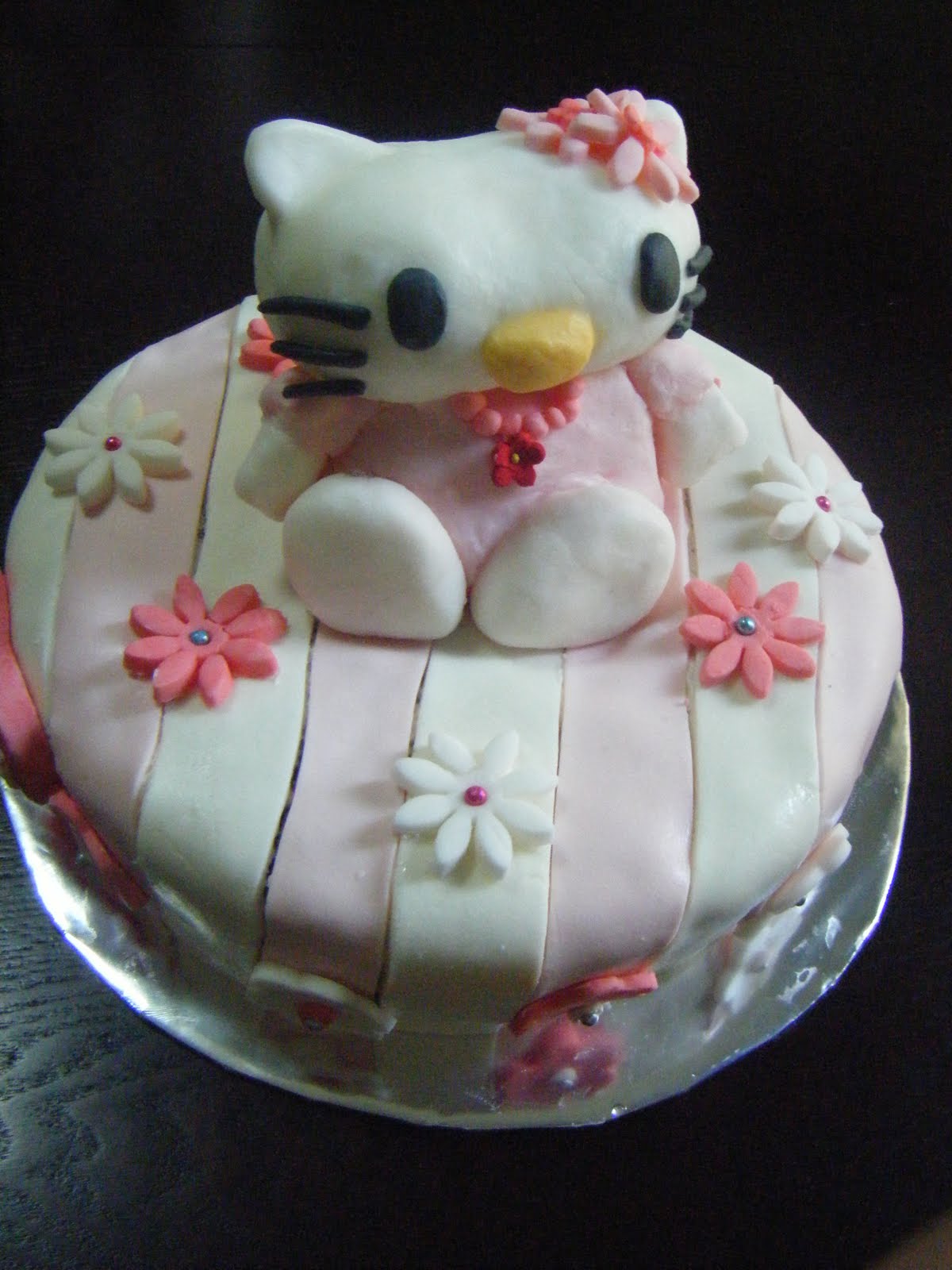 ~~~Ecupcakes~~~: Hello Kitty Brownies Fondant Cakes