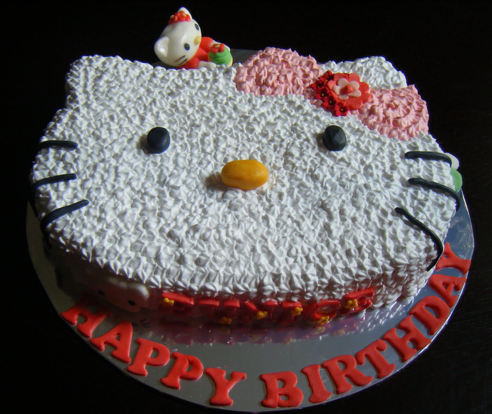 ~~~Ecupcakes~~~: Hello Kitty Fresh Cream cakes