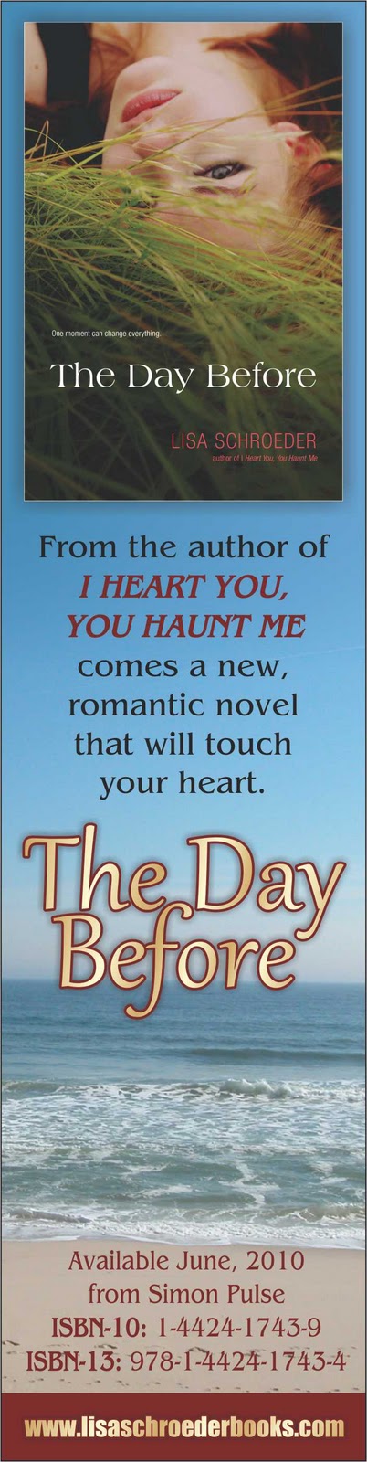 The web site of Lisa Schroeder: I heart bookmarks