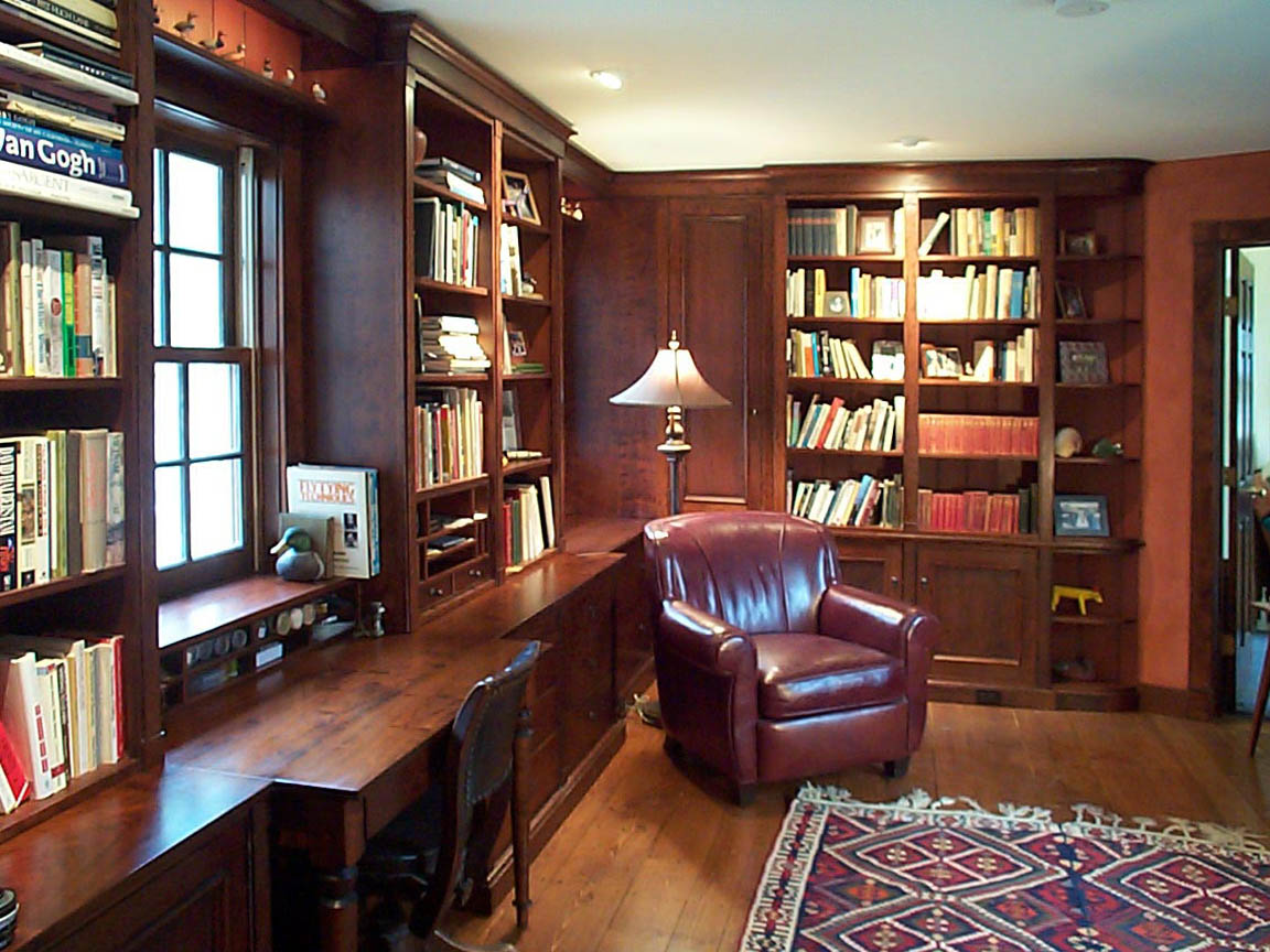 Dorset Custom Furniture - A Woodworkers Photo Journal: Libraries We ...