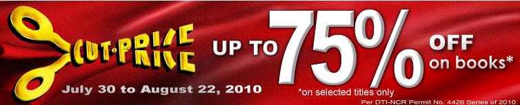 Sale Manila National Bookstore Cut Price Book Sale July 30 Aug 22 sale-manila-national-bookstore-cut-price-book-sale-july-30-aug-22