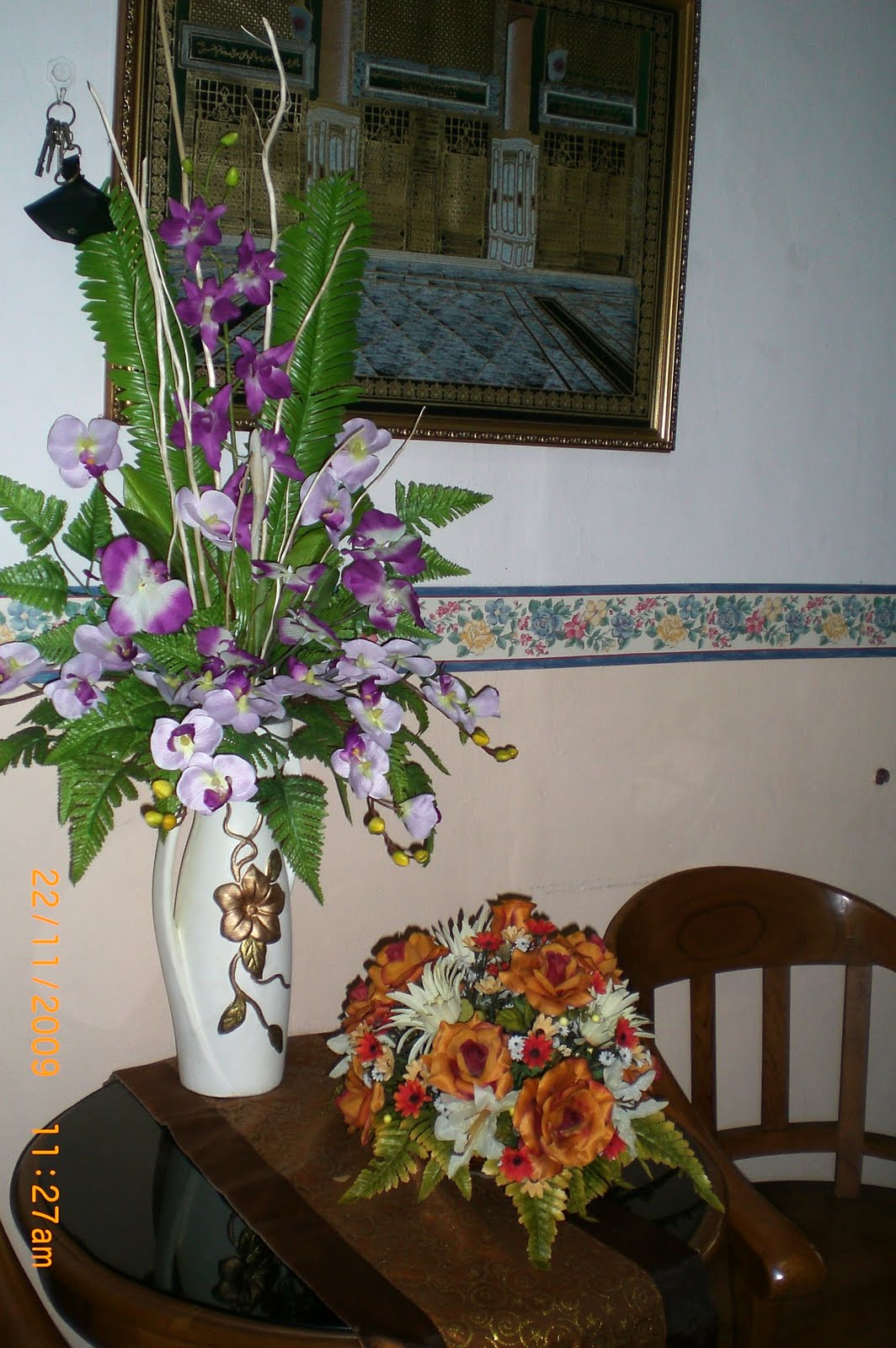 Inspirasi Gubahan Bunga Dinding