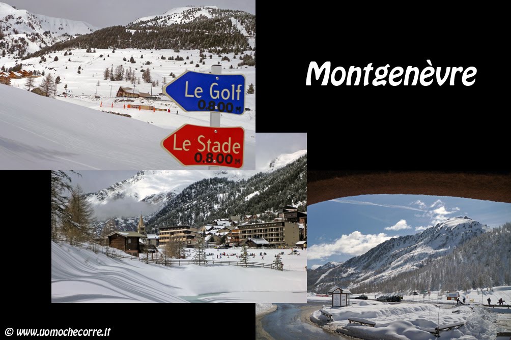 Correre...: Monginevro, fondo sui campi da golf