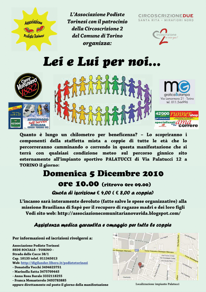 Correre...: LUI E LEI PER NOI