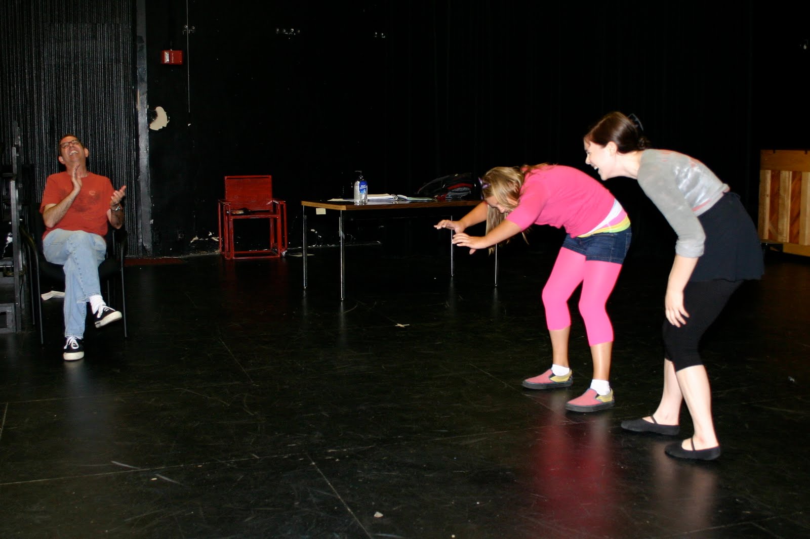 Backstage at the Teenage Drama Workshop: Backstage Glimpses: Improv Class