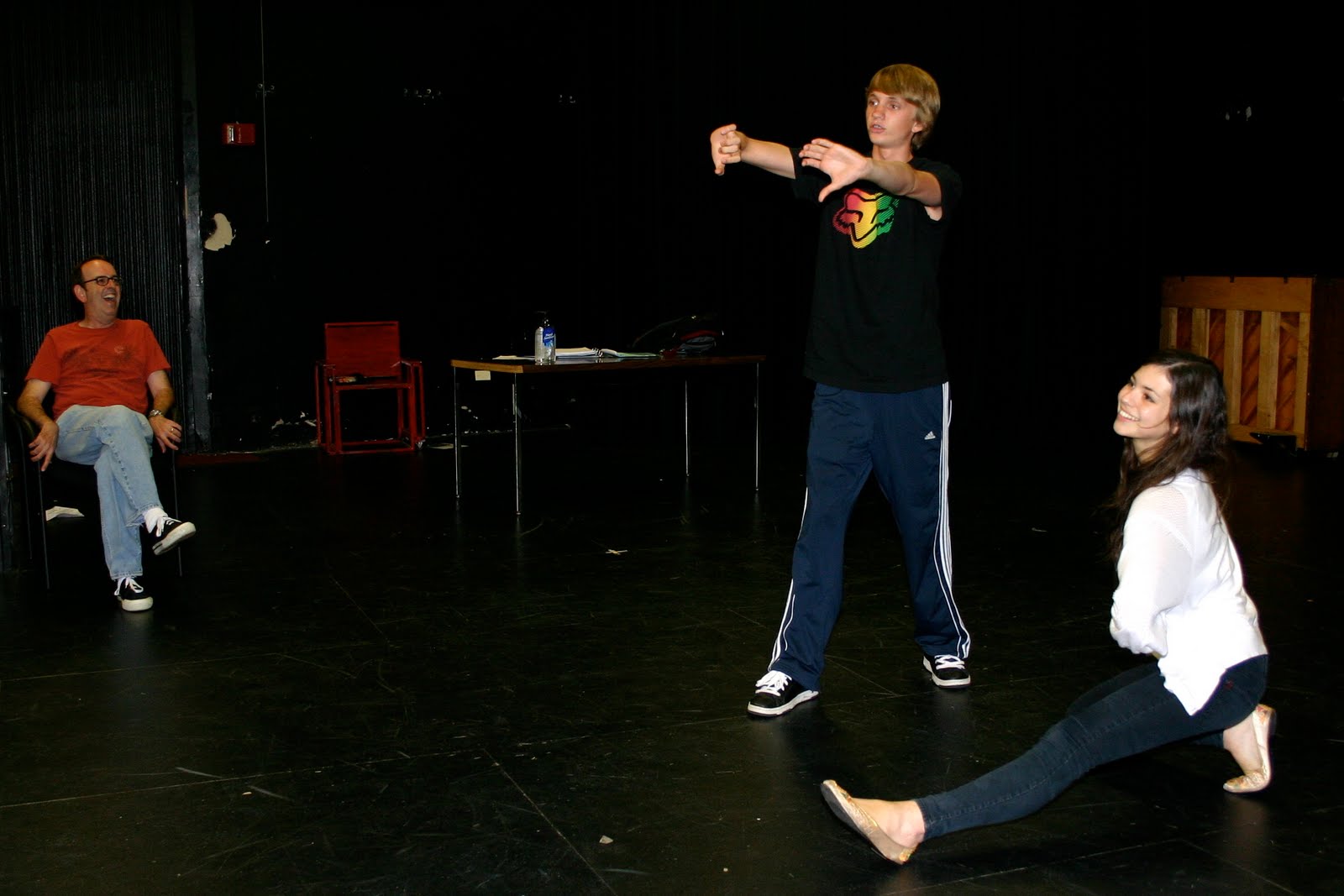 Backstage at the Teenage Drama Workshop: Backstage Glimpses: Improv Class