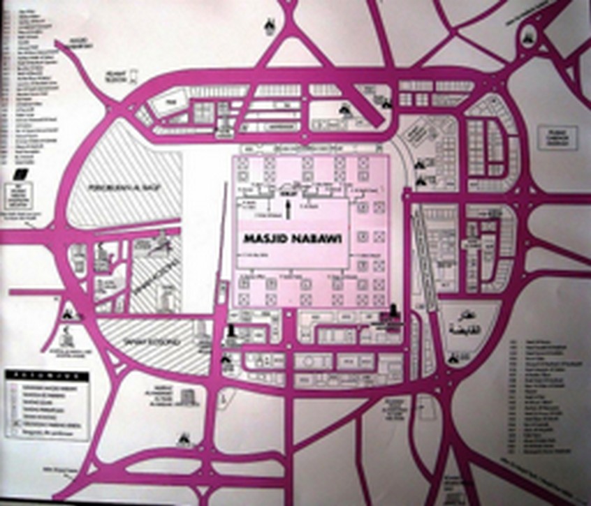 Dari Samarinda ke Makkah: Peta Masjid NABAWI dan Madinah