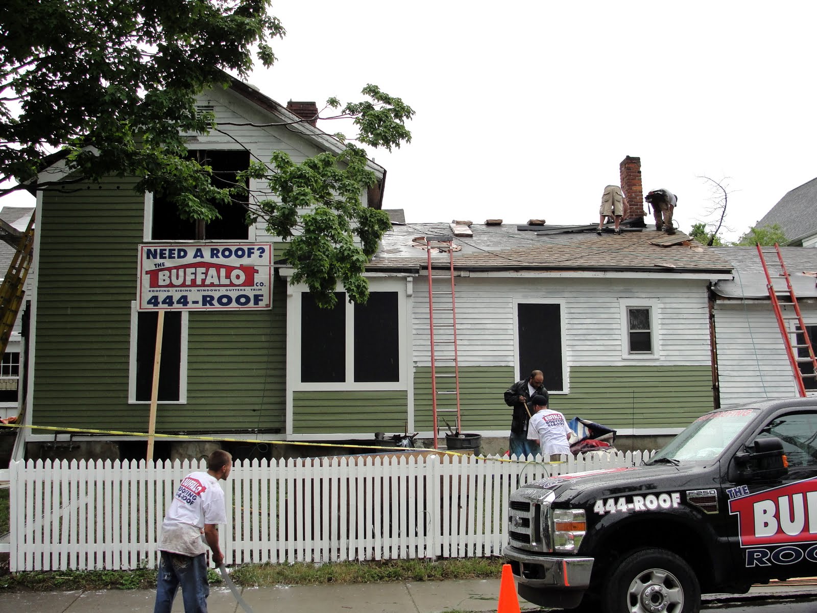 ClarenceGrad72: 49 Buffum - Restoration Underway