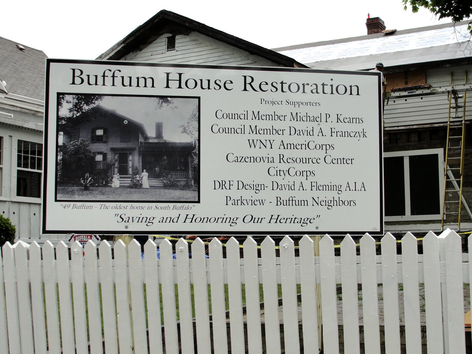 ClarenceGrad72: 49 Buffum - Restoration Underway