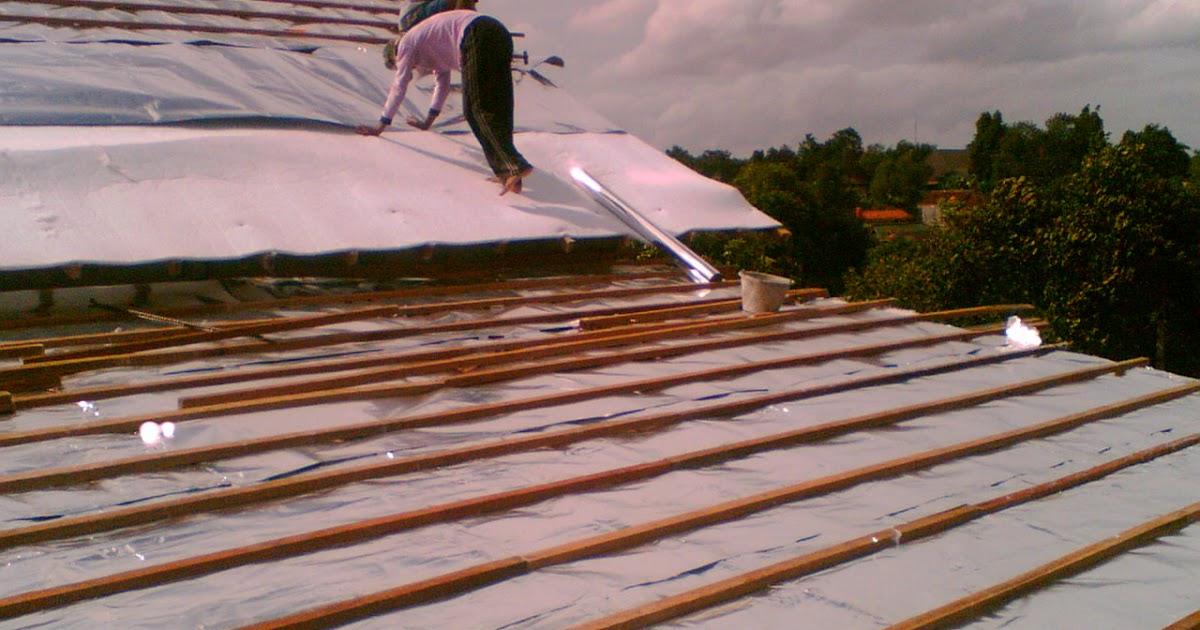 PEREDAM POLYESTER INSULASI : Insulasi Atap