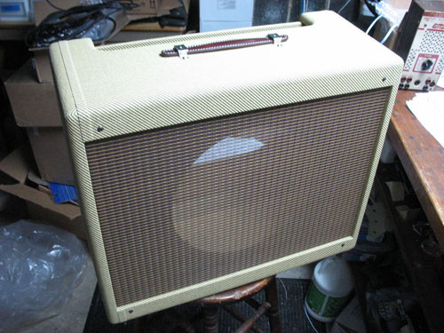 Tweed Super Pro Bandmaster Build Begins Crawls Backward (When Alarmed)