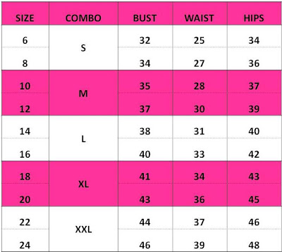 Almost Five Feet: UK Size Chart Guide