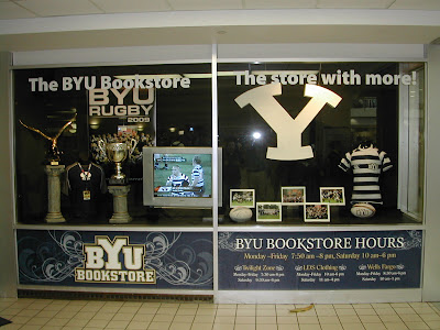 BYU Rugby Forever: BYU Bookstore sells out of BYU Rugby DVD, honors BYU ...