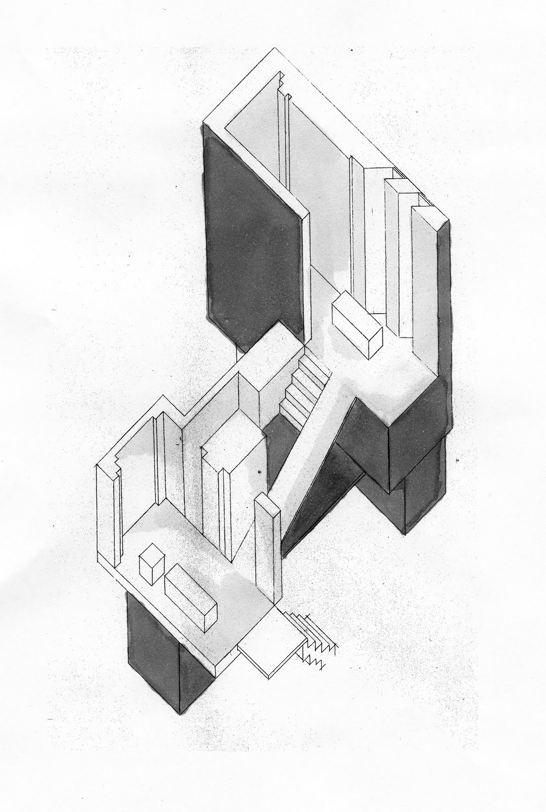 Representations: Final presentation - the axonometric drawing