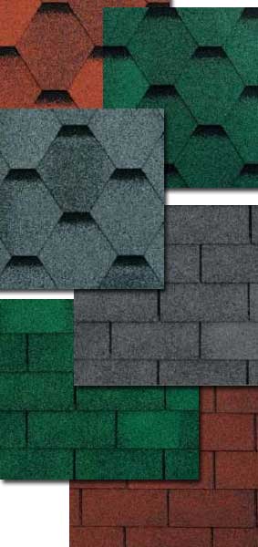 Cabin Living: Bitumen roof tiles for garden rooms