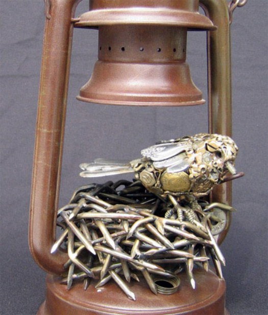 Reyazd Nepenthes Team: Most Creative Junk Metals Sculpture Art Work